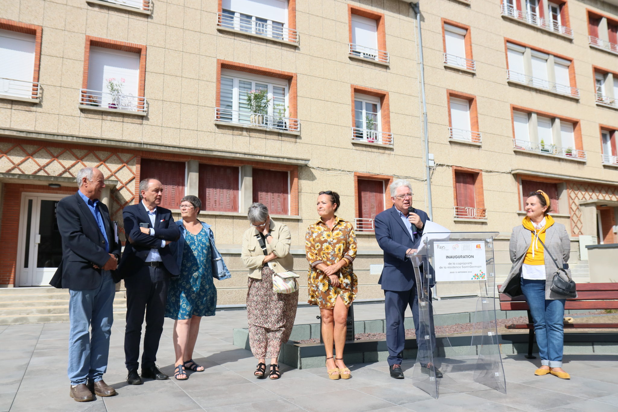 Patrimoine : la résidence Saint-Germain, en centre-ville de Flers, a ...