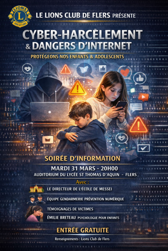 Soirée d’information – Cyber-harcèlement et dangers d’Internet - Flers ...